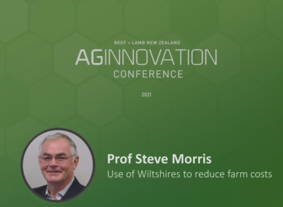AgInnovation 2021: Use of Wiltshires to reduce farm costs – Prof Steve ...
